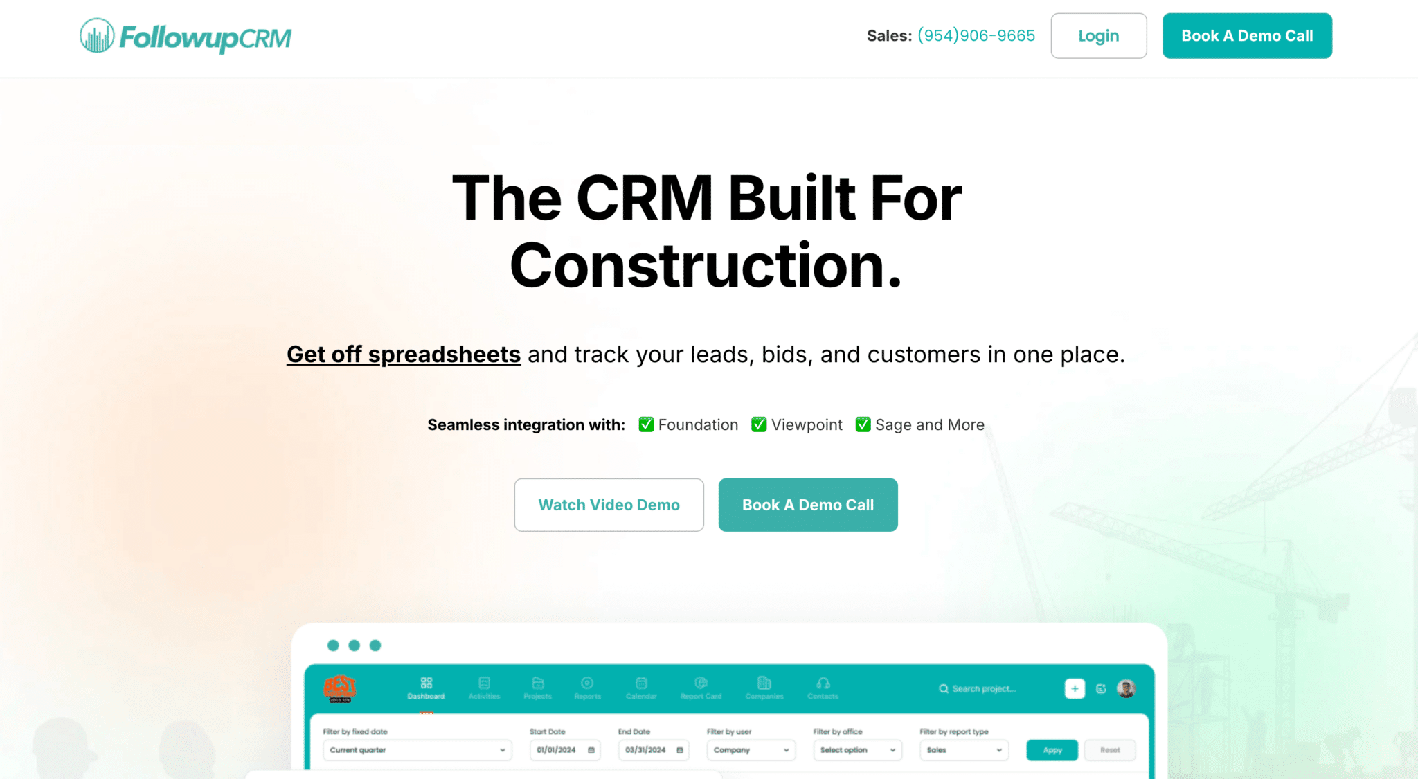 CRM for Construction Companies, Contractors, and Builders