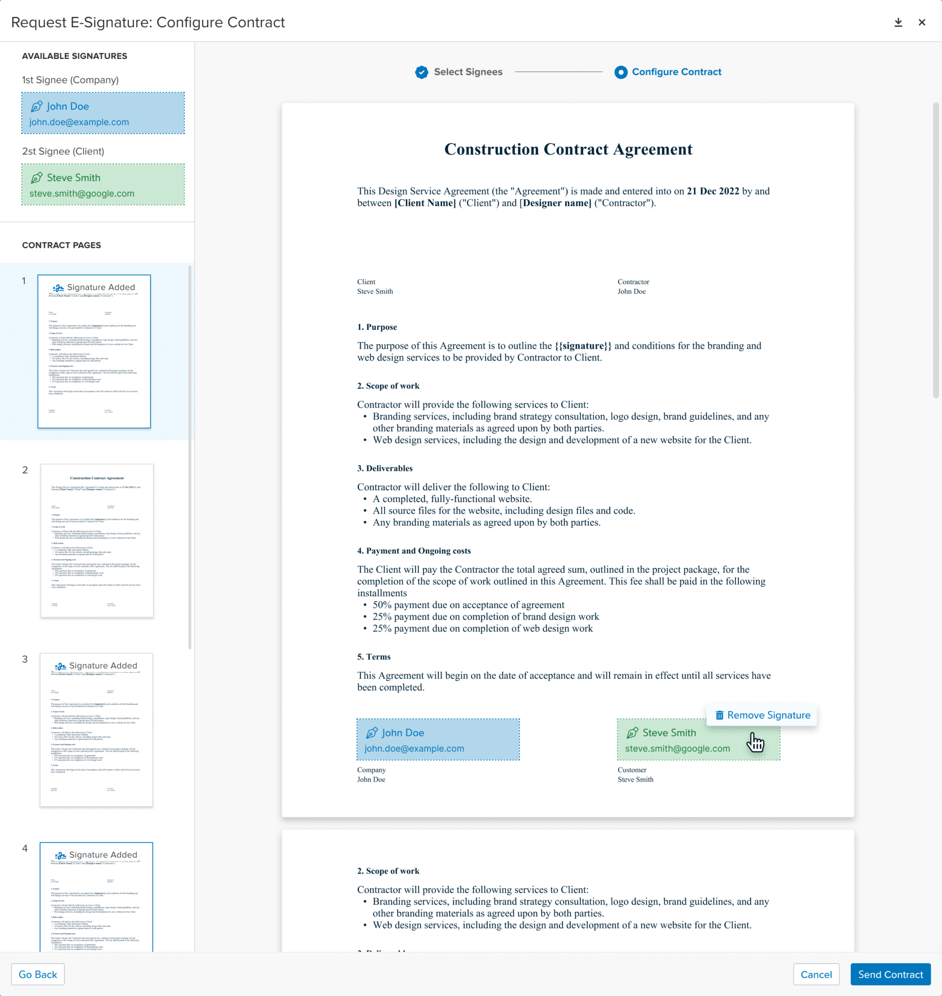 Pipeline CRM Contract Management for Sales Teams